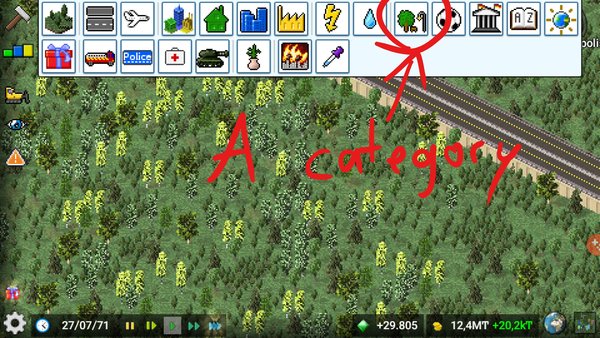 Categories - TheoTown plugin system
